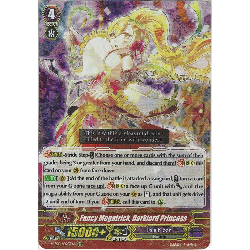 Fancy Megatrick, Darklord Princess - V-SS01/023EN RRR - Triple Rare Ca - Recaptured LTD