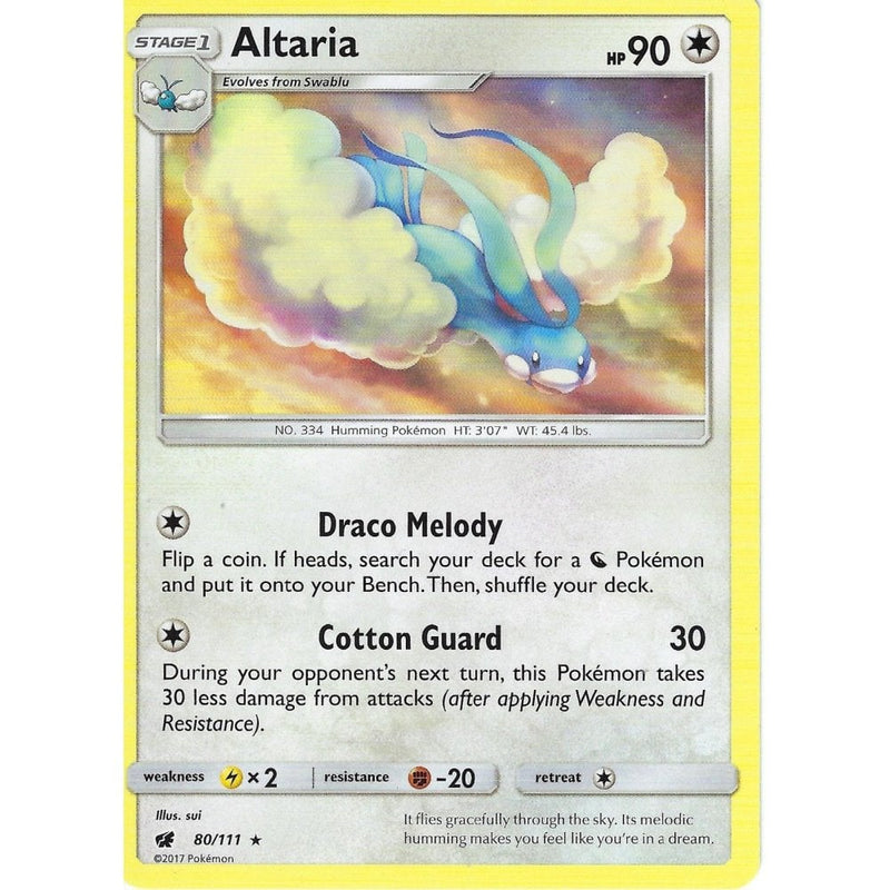 Altaria Pokemon Card